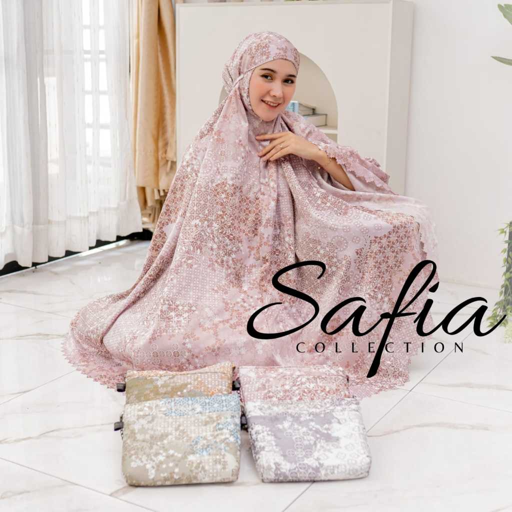 Jual Safia - Mukena Dewasa Daily 2In1 Maxmara Laser Cut series zalfa | Shopee Indonesia