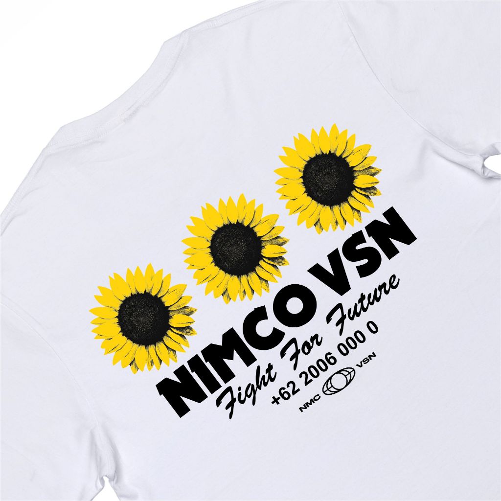 Jual Nimco Kaos Original 6723 VSNN1 Putih Green Mint Misty Tshirt ...