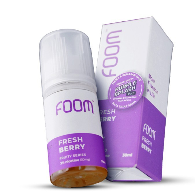 Jual Foom FRESH BERRY Salt Nic 30ML FRUITY SERIES by Foom Lab Global ...
