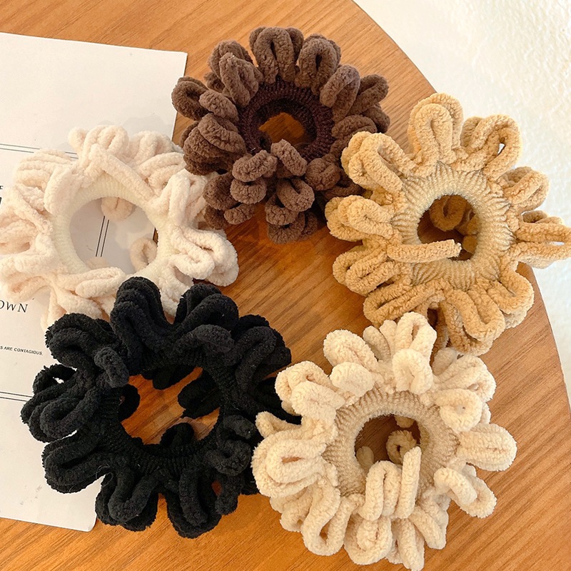 Jual Ikat Rambut Cendol Scrunchie Gurita Ikat Rambut Cepol Hijab Korea ...