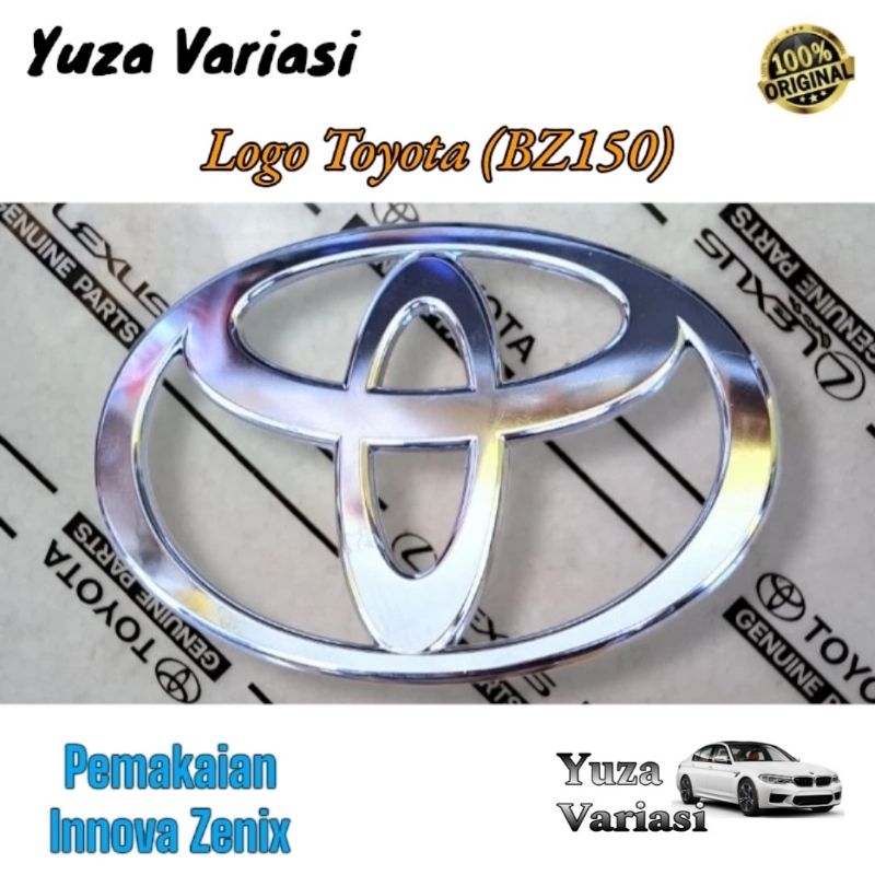 Jual LOGO TOYOTA INNOVA ZENIX BAGASI BELAKANG ORIGINAL / LOGO BAGASI ...