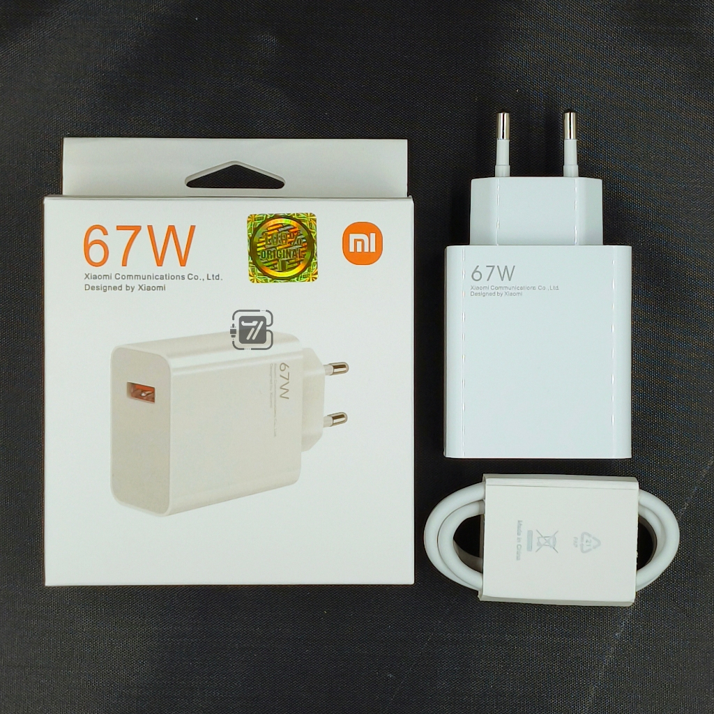 Jual Charger Xiaomi Redmi 33W/67W/120W Type C Turbo Fast Charging ...