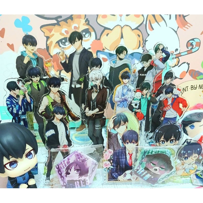 Jual Blue Lock Official Merch Preloved - Isagi, Rin, Nagi, Reo [FOTO ...