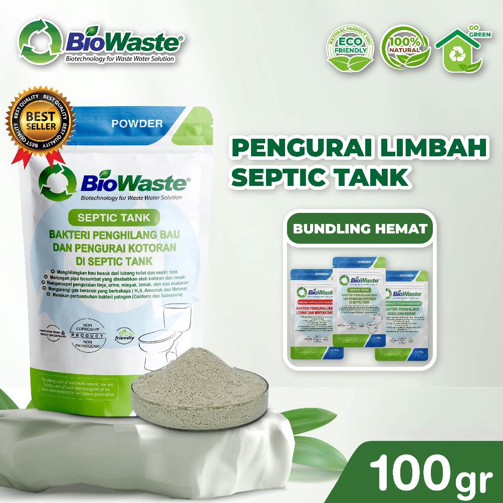 Jual KODE I6Z Bakteri Pengurai Limbah BioWaste Septic Tank Cleaner 1 ...