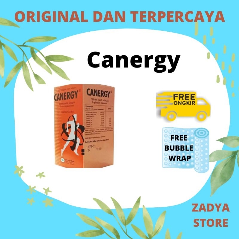Jual CANERGY Suplemen metabolisme lemak dan karbohidrat | Shopee Indonesia