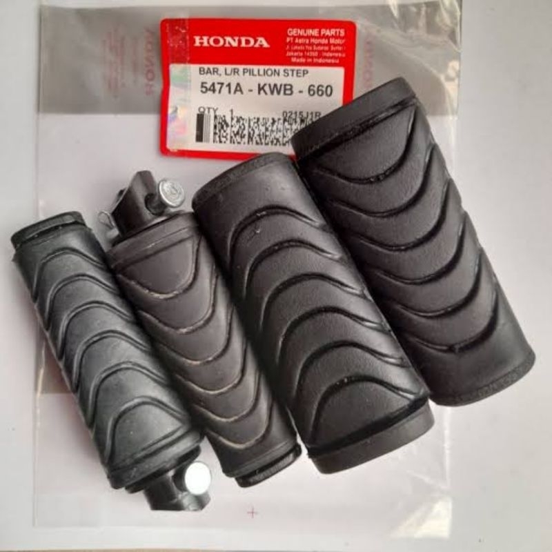 Jual PAKET KARET STEP BARSTEP DEPAN BELAKANG HONDA BLADE REVO KODE KWB ...