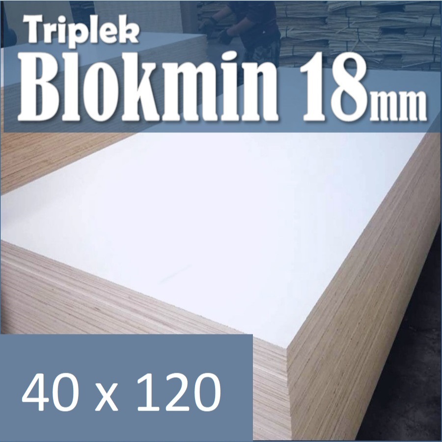 Jual Blokmin 18mm 40x120 cm (1 muka) | Shopee Indonesia
