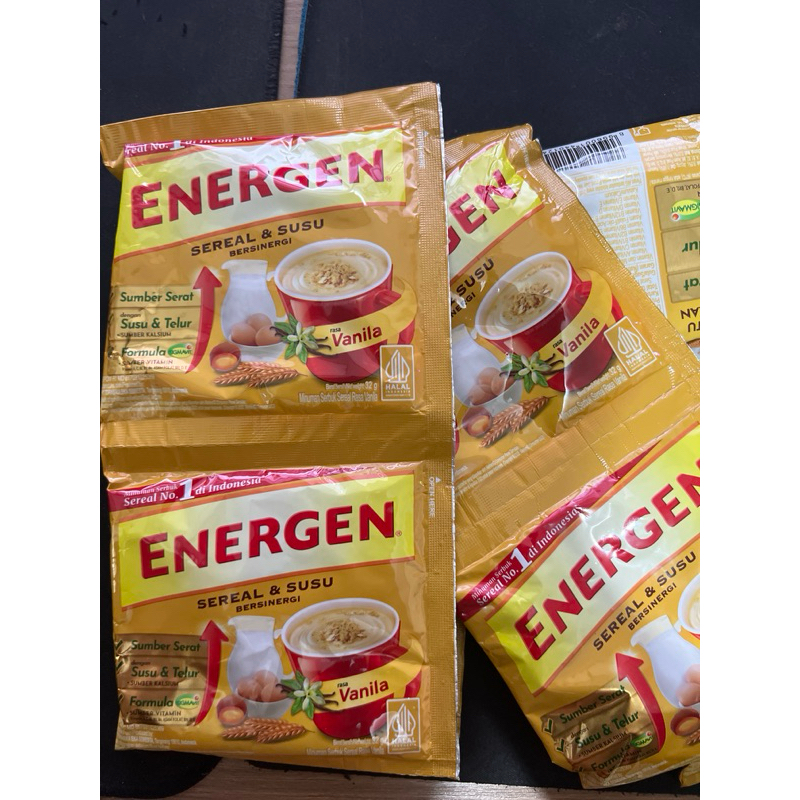 Jual energen Sereal rasa Vanila 1 Renceng (10pcs) | Shopee Indonesia