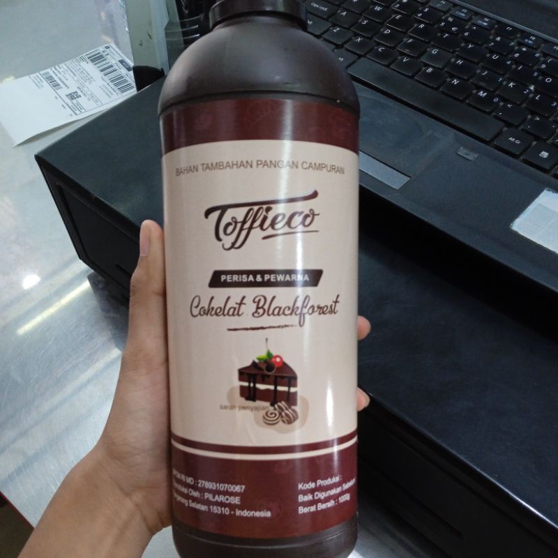 Jual Pasta Toffieco Coklat Bf 1 Liter | Shopee Indonesia