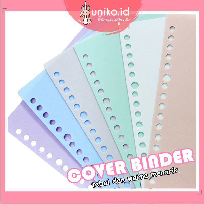 Jual UNIKO.ID - COVER BINDER BAHAN PP PLASTIK TEBAL - INDEX BINDER A5 ...