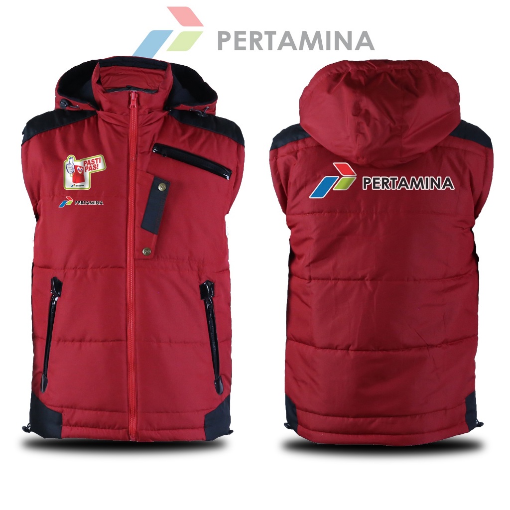 Jual ROMPI PERTAMINA Pasti Pas Rompi Pria Parasut Semi WF Bisa Custom ...