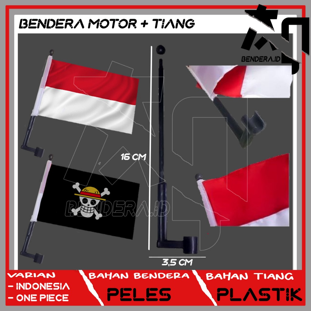 Jual Bendera Motor dan Tiang Bendera | Shopee Indonesia