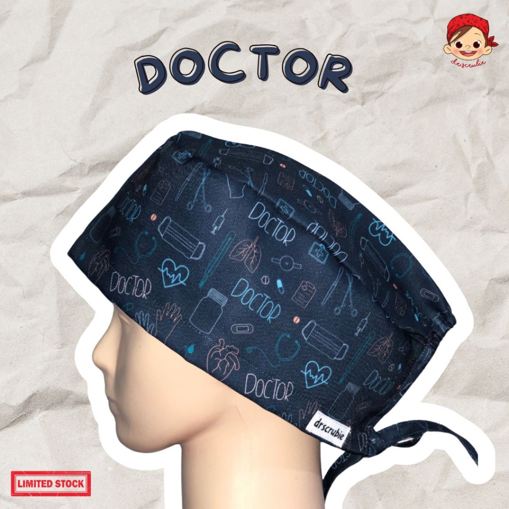 Jual Head Cap / Topi Bedah / Surgical Cap / Nurse Cap DS-221 Doctor ...