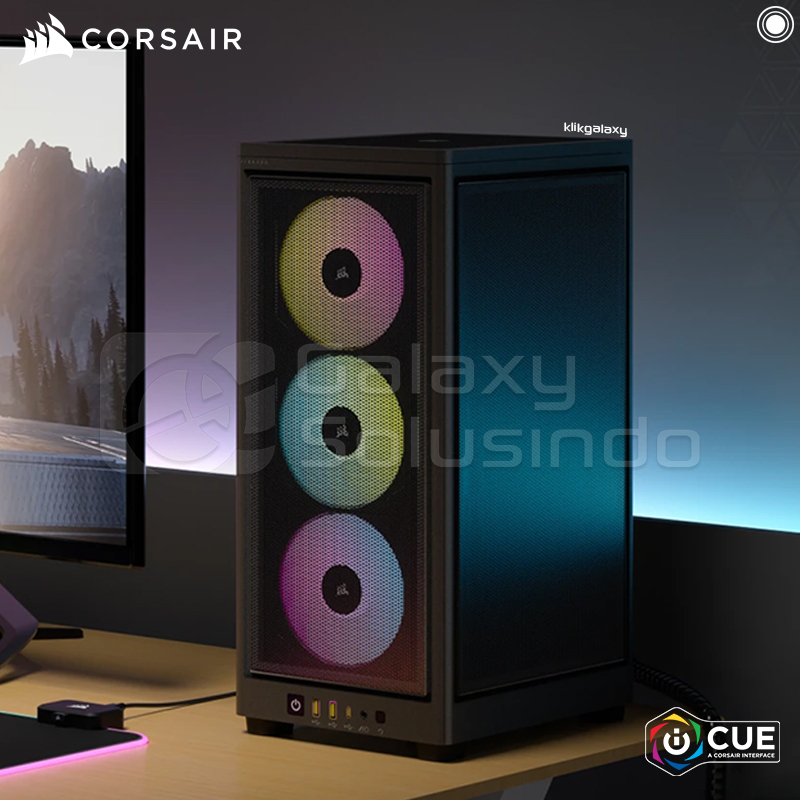 Jual Corsair 2000D AIRFLOW RGB Mesh Mini ITX Gaming Case - Black Casing ...