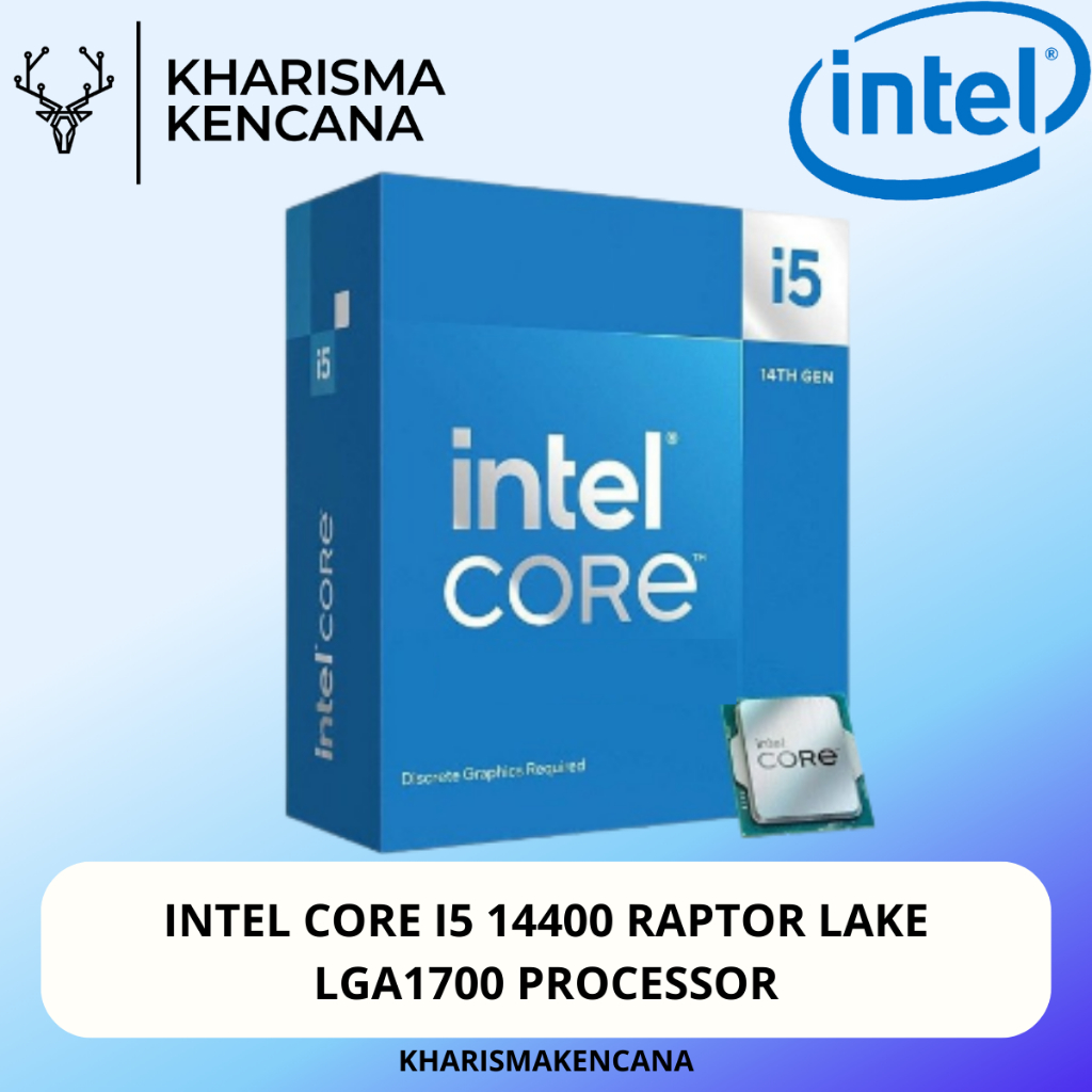 Jual INTEL CORE I5 14400 RAPTOR LAKE LGA1700 PROCESSOR | Shopee Indonesia