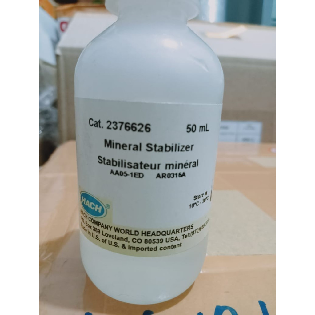 Jual HACH 2376626 Mineral Stabilizer Solution 50 mL SCDB | Shopee Indonesia