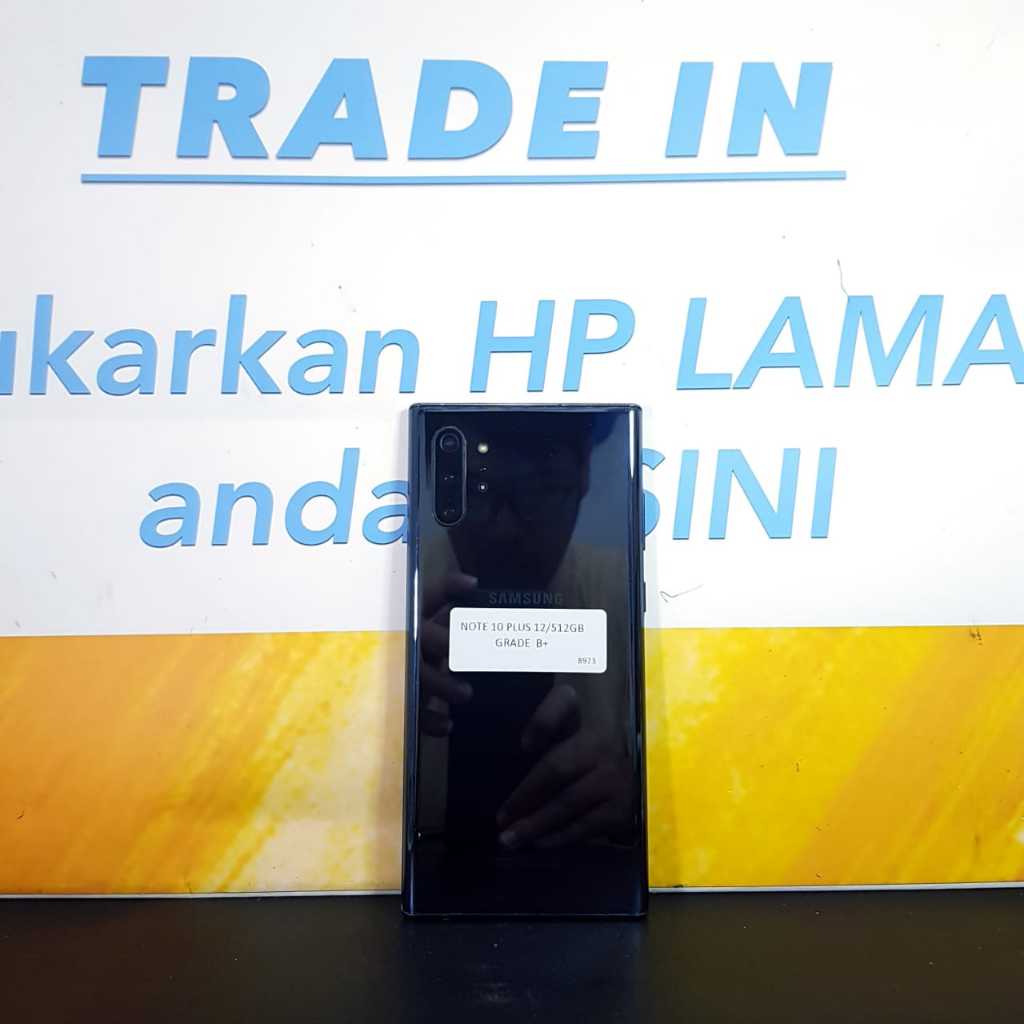 Jual Samsung Note 10 Plus 12/512GB (Biru) Second Bekas | Shopee Indonesia