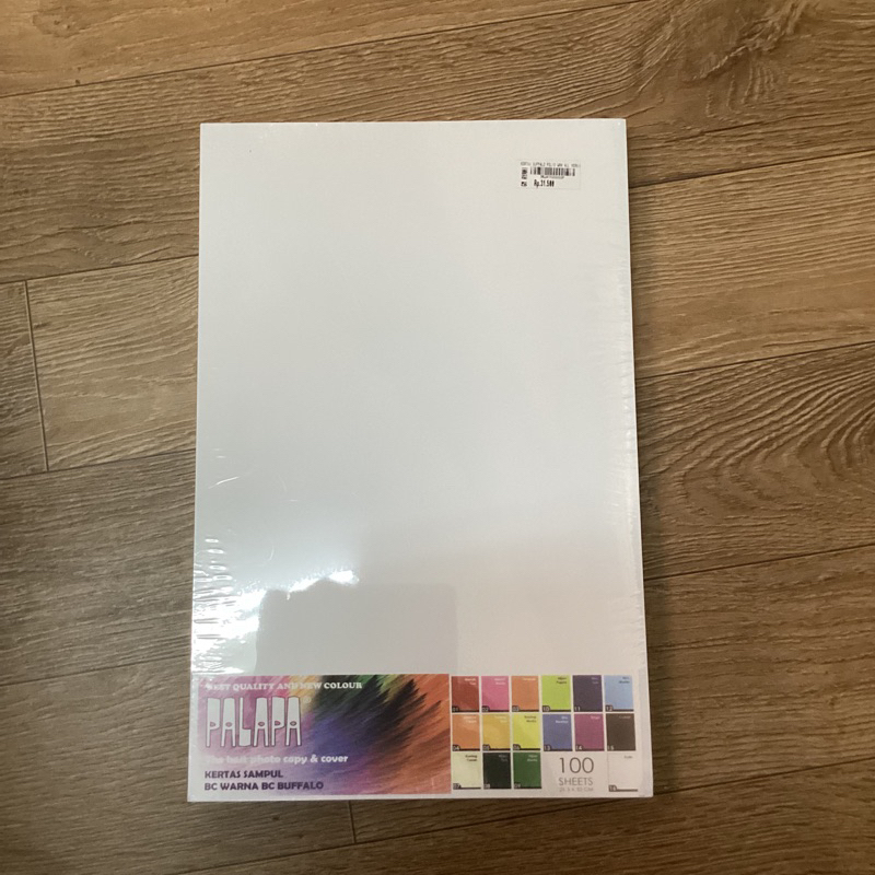 Jual KERTAS BFFLO 100 LEMBAR PALAPA PUTIH | Shopee Indonesia