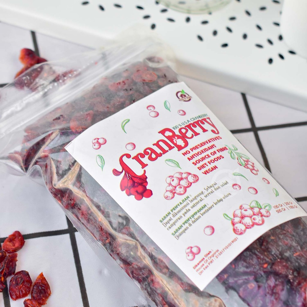 Jual Dried Cranberry (Kranberry Kering) 1kg | Shopee Indonesia