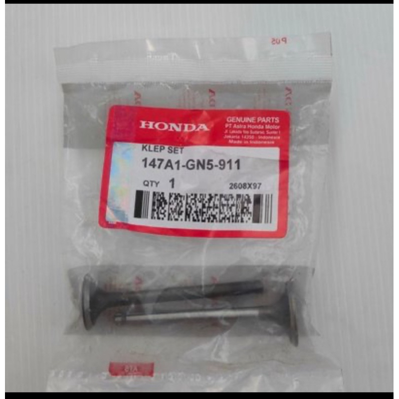 Jual Klep Set Grade B Payung Klep Grand/Supra X/Legenda/Revo Old GN5 ...