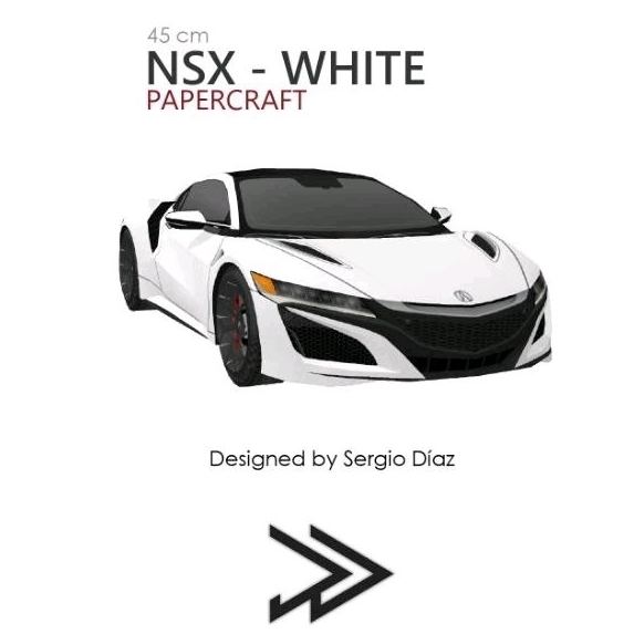 Jual Lembaran pola papercraft mobil Honda acura NSX (OP-Ac12) | Shopee ...