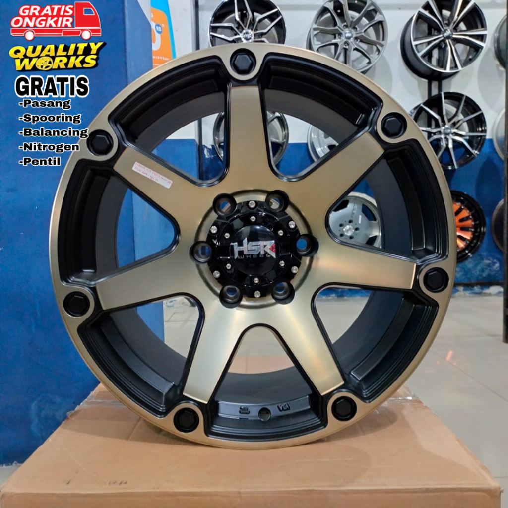 Jual Velg Mobil Toyota Hilux Ring 18 Tapak Lebar Velg Hsr Wheel Handa ...