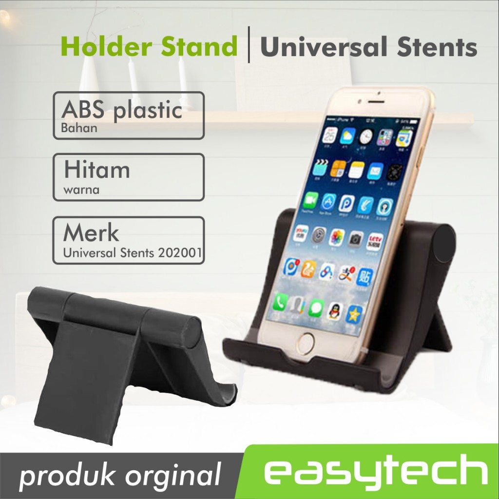 Jual Holder Stand Universal Stents Hp kursi bench tempat dudukan phone ...