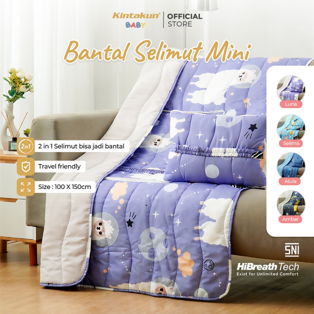 Jual KINTAKUN BABY Bantal Selimut / Balmut Mini Anak Selimut Travel ...