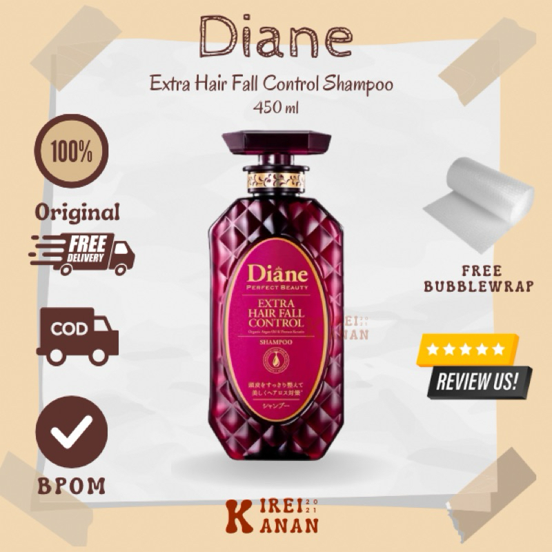 Jual Diane Extra Hair Fall Control Shampoo 450 ml | Shopee Indonesia