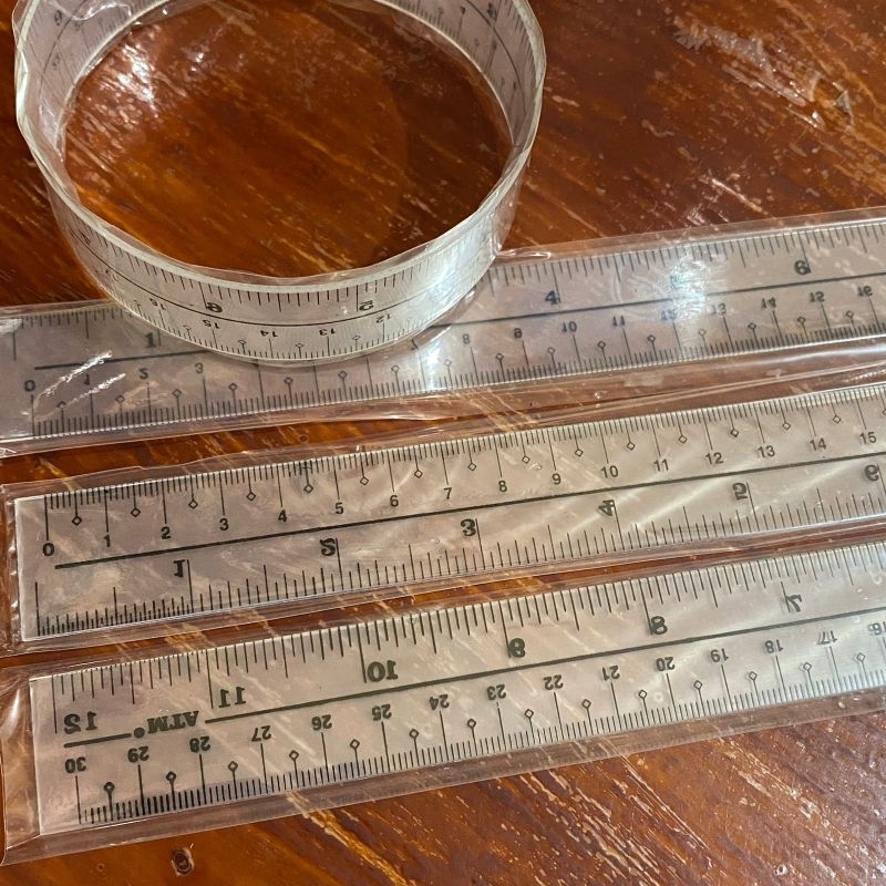 Jual penggaris mika lentur 30cm | Shopee Indonesia