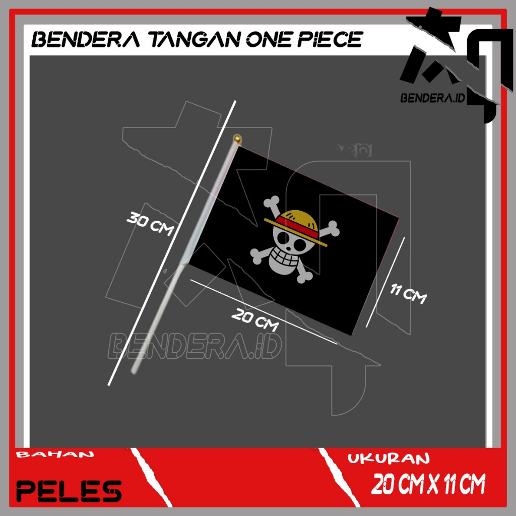 Jual Bendera Tangan ONE PIECE | Shopee Indonesia