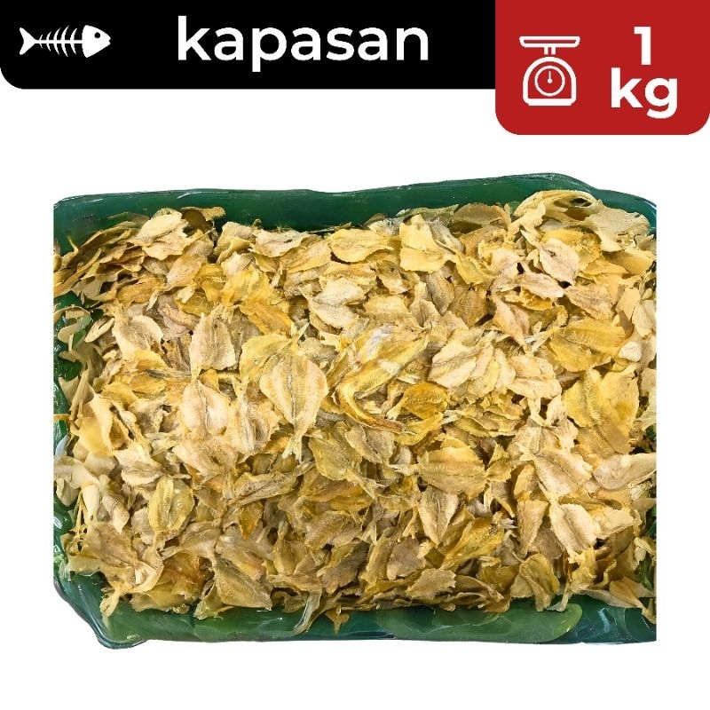 Jual 1kg Ikan Asin Kapasan SUPER / Kapasan Asin / Kapasan Tawar ...