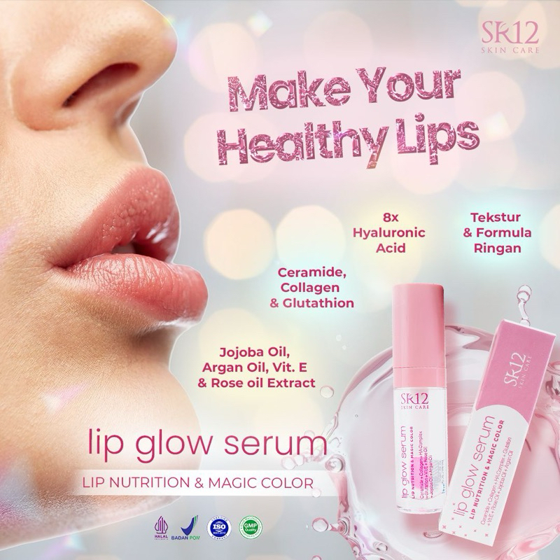Jual LIP SERUM NUTRITION DAN MAGIC COLOUR SR12 pelembab bibir pink alami/pencerah bibir gelap ...