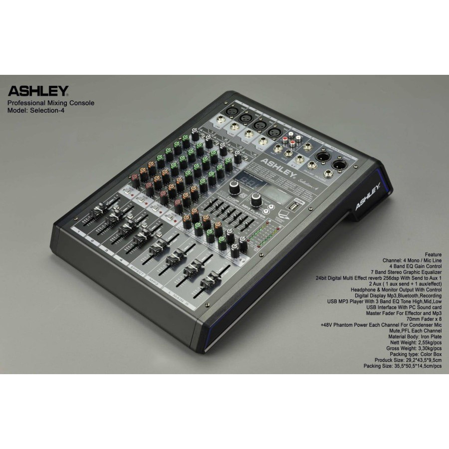 Jual Mixer Ashley New Selection-4 Selection 4 Original Soundcard ...