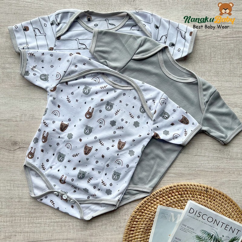 Jual Nanaku Baby - Paket Isi 3 PCS Jumper Pendek Baby Newborn Motif ... Jual Nanaku Baby - Paket Isi 3 PCS Jumper Pendek Baby Newborn Motif ...