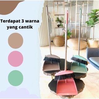 Jual 2026 / Sapu Pengki Set Warna Pastel Cantik/ Sapu Viral Kekinian ...