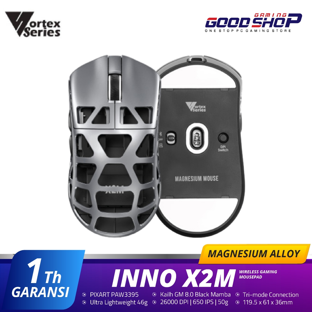 Jual VortexSeries INNO X2M Ultra Lightweight Wireless Gaming Magnesium ...