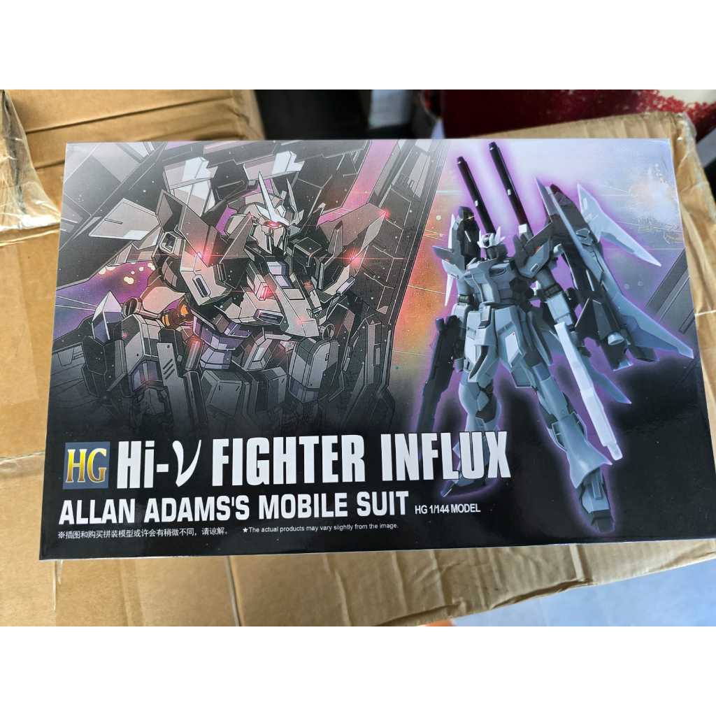 Jual HG 1/144 Hi-Nu influx Fighter allan Adams Model Kit | Shopee Indonesia
