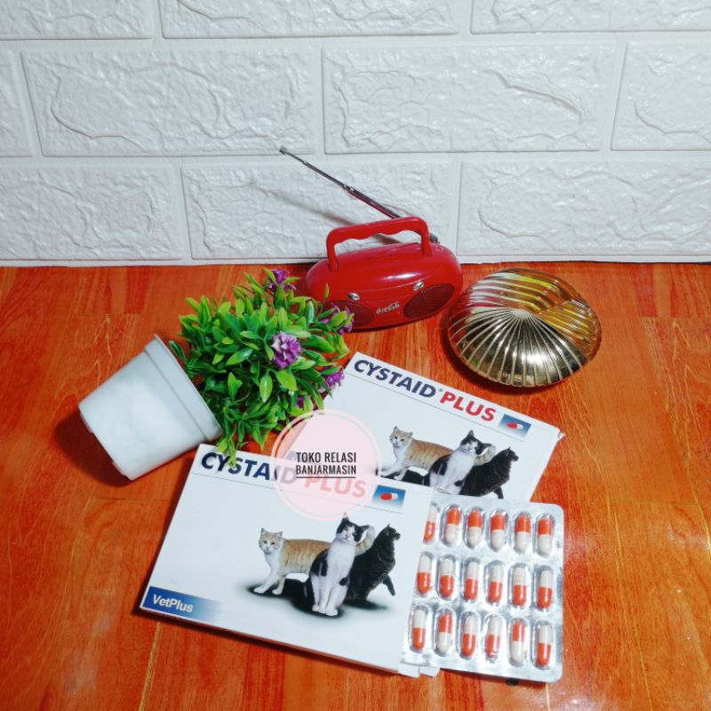 Jual Cystaid plus/obat saluran kemih kucing/suplemen UTI /FLUTD/ obat ...