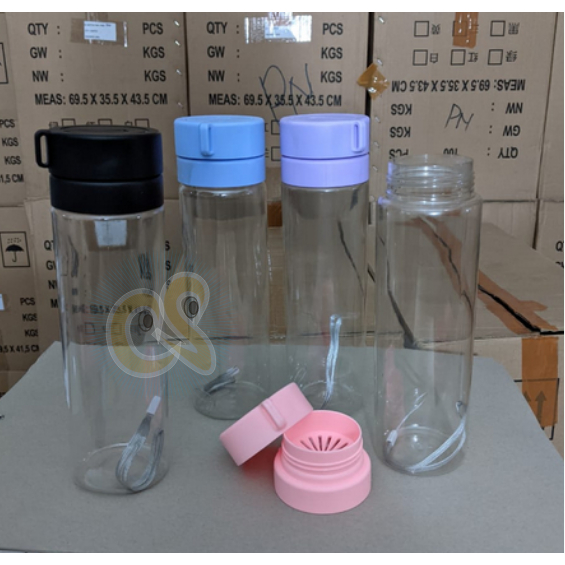 Jual My Bottle | Portable Cup POLOS 800 ml | Botol Minum Plastik ...
