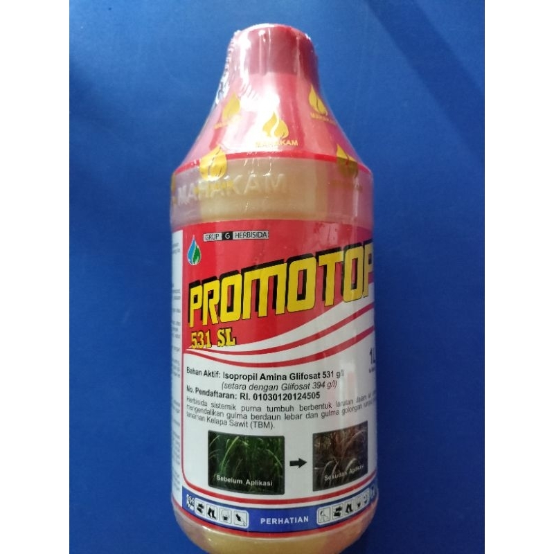 Jual Herbisida Promotop 531 SL 100% Original (1 liter) | Shopee Indonesia