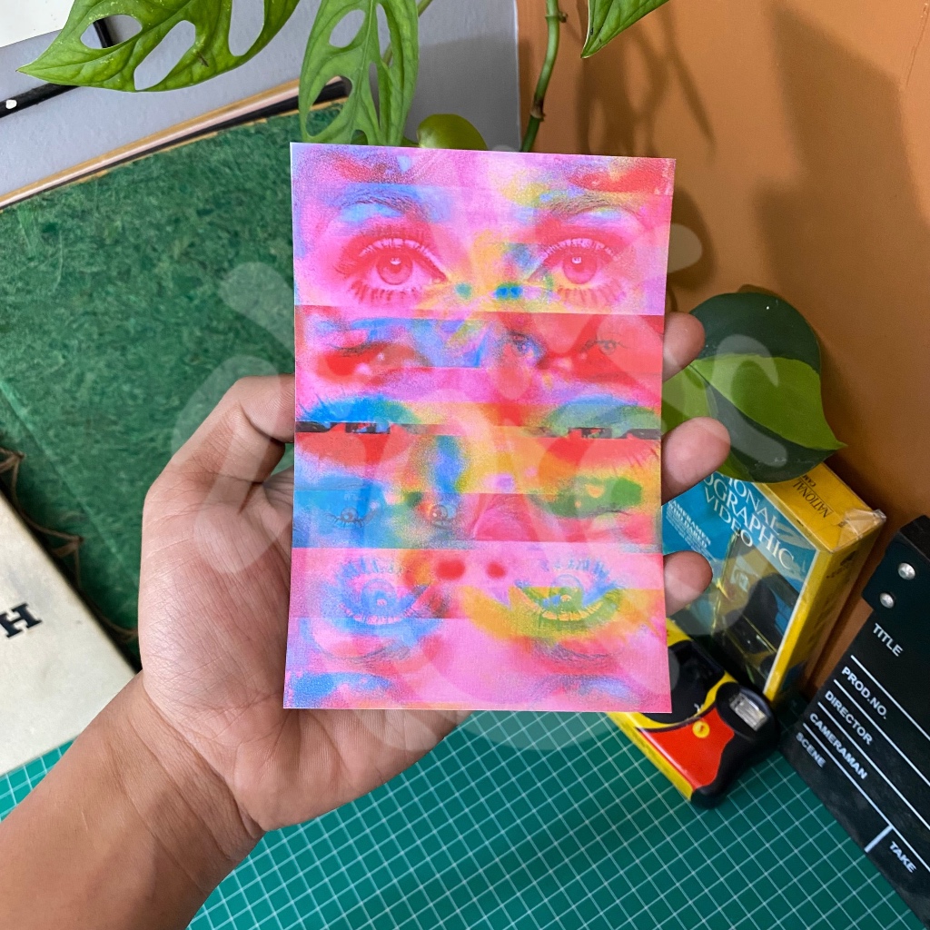 Jual stiker mata / stiker poster / sticker aesthetic / sticker tumblr ...