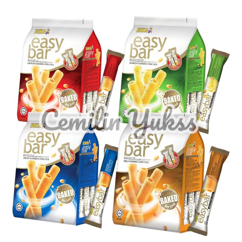 Jual Bika Easy Bar 108g Corn Stik Rasa BBQ Bika Easy Bar Chicken BBQ ...