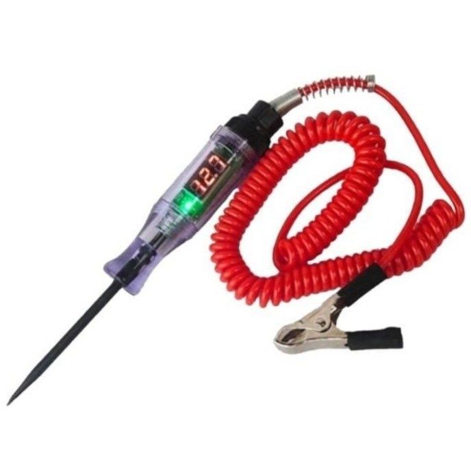 Jual NEW Tespen Digital DC Tester Testpen Kelistrikan Listrik Mobil ...