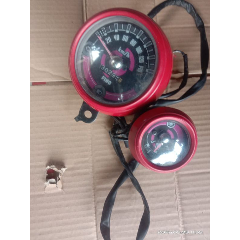 Jual speedometer/kilometer Yamaha Fino injeksi CC 110 satu set | Shopee ...