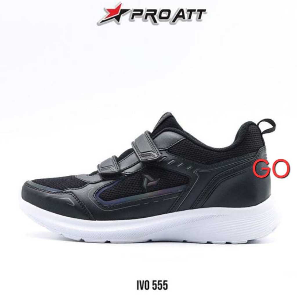Jual gopro PRO ATT Sepatu PEREKAT sepatu sekolah hitam Sepatu PRO ATT PA/PC TEC OR MCL Sepatu ...