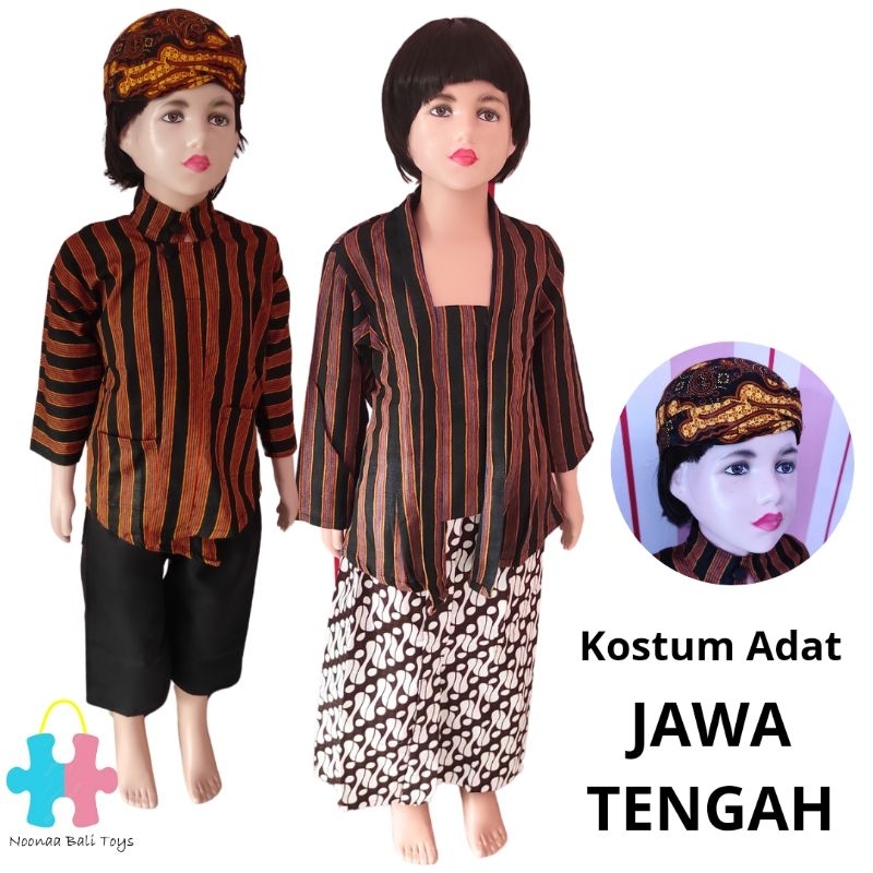 Jual Kostum Karnaval Adat Jawa Tengah Baju Adat Jawa Anak Cosplay ...