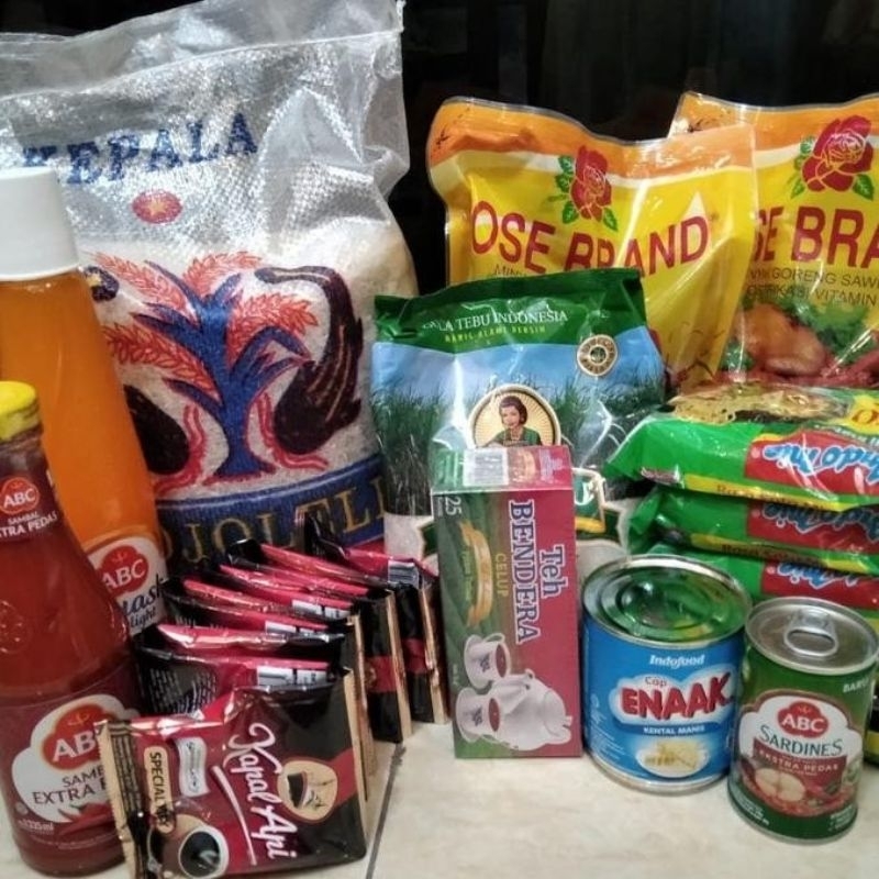 Jual paket sembako 2 (10kg) | Shopee Indonesia