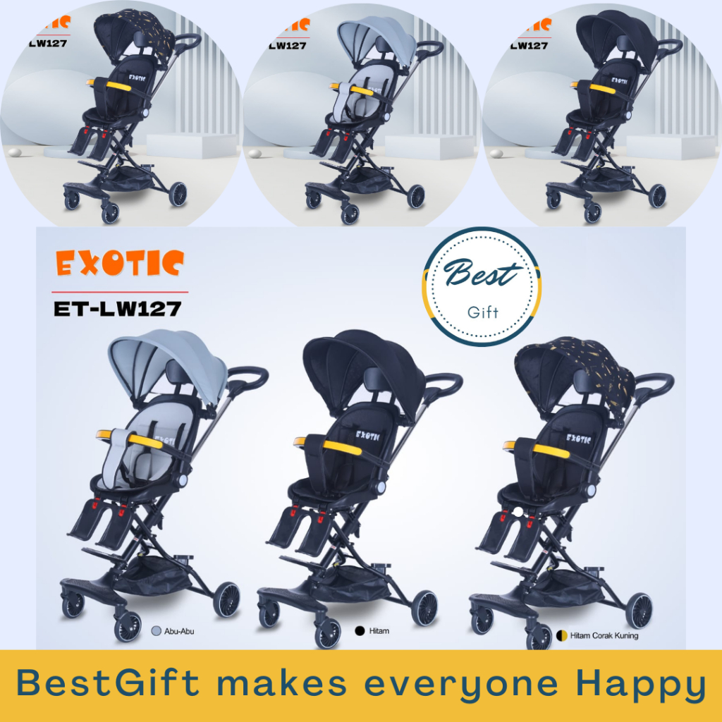 Jual MAGIC STROLLER EXOTIC LW-127 (ADJUSTABLE SEAT) BISA BARING ADA ...