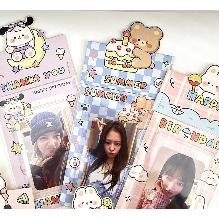 Jual Plastik Packing Photocard Koleksi Alas Pack Kartu Kpop Innersleeve ...